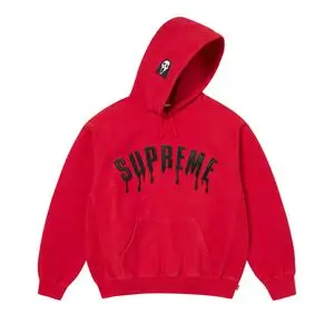 Supreme Ghostface Arc Hooded Sweatshirt - Red