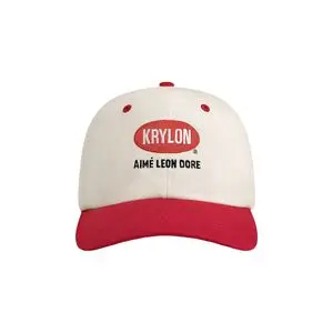 Aimé Leon Dore Baseball Cap With Krylon Branding - White