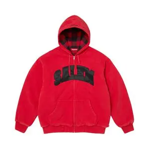 Supreme X Salem Zip Up Hooded Sweatshirt