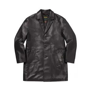 Men's Black Leather Coats