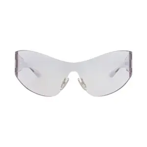 Balenciaga Shield-frame Nylon Sunglasses