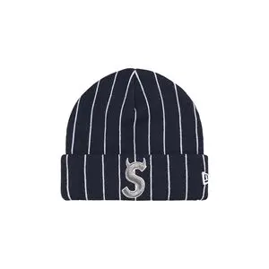 Supreme New Era Devil S Logo Beanie - Black