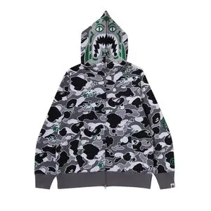 A BATHING APE X Hidden Sta Camo Tiger Full Zip Hoodie