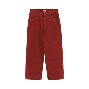 Auralee Garment Dyed Finx Corduroy Wide Pants