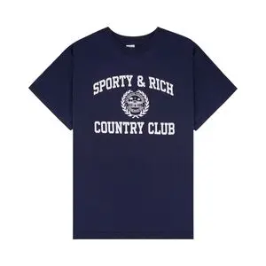 SPORTY & RICH Varsity Crest Essential Tee