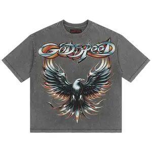 GODSPEED Eagle Graphic T-shirt - Grey