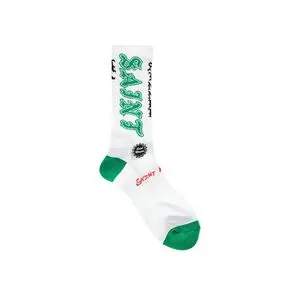 SAINT MXXXXXX Crew Socks - White