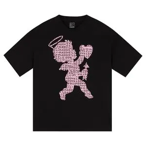 RASSVET Cupid Graphic T-shirt - Black