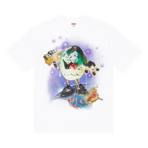 Supreme X Salem Graphic Short Sleeve T-shirt - White