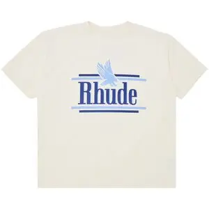 Rhude Graphic Print T-shirt - Black