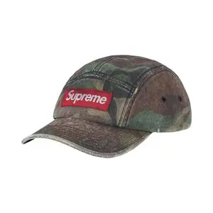 Supreme Overdyed Camp Cap - Green