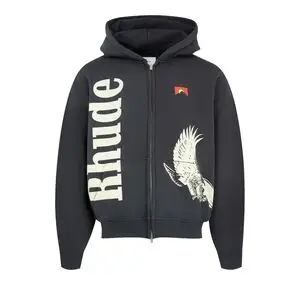 Rhude Drawstring Sweatshirts Hoodies For Women