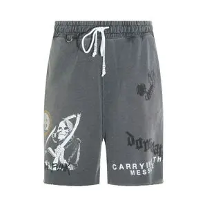 PALY HOLLYWOOD Vintage Graphic Sweatshorts