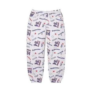Supreme X Mitchell & Ness Teams Sweatpant - Grey