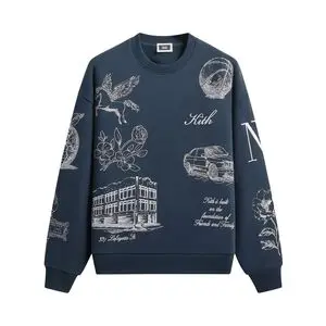 Kith New York To The World Nelson Crewneck
