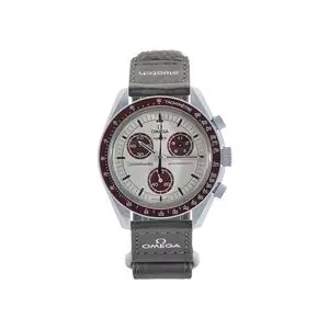 SWATCH X Omega Bioceramic Moon "mission To Pluto" Watch - Grey