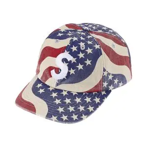 Supreme Pigment Coated S Logo 6-panel Cap - Red