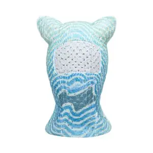 SKYLRK Crocheted Balaclava - Blue