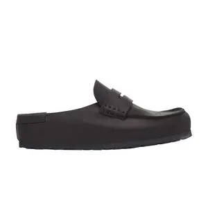 BIRKENSTOCK Naples Wrapped Loafer Mules - Black