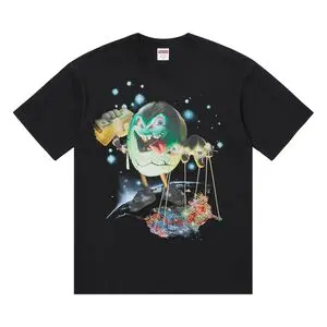 Supreme X Salem Graphic T-shirt - Black