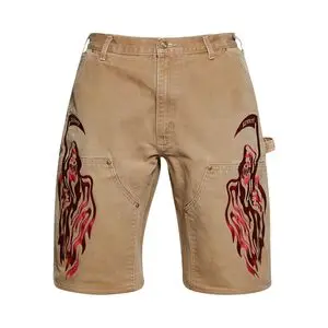 WARREN LOTAS X Carhartt Serenity Vintage Double Knee Shorts - Tan