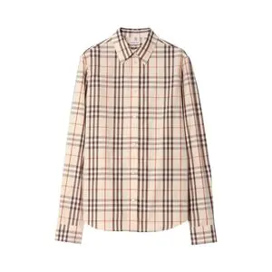 Burberry Emma Check Shirt - Tan