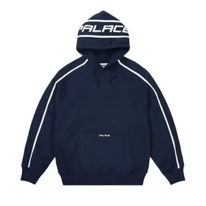 PALACE Runner Hooded Sweatshirt - Blue