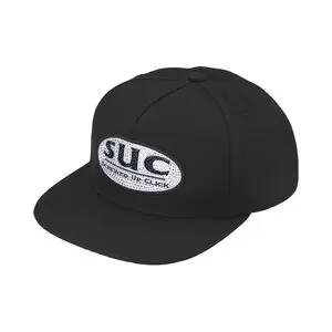 Supreme X Dj Screw Suc 5-panel Hat - Black