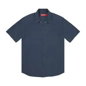Supreme Cigarette Short-sleeve Shirt - Blue