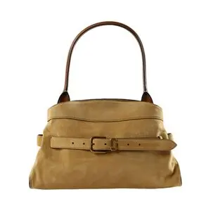 Marc Jacobs The Satchel Suede Dakota Bag - Brown
