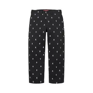 Supreme Playboy Chino Pants - Black