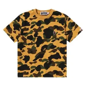 A BATHING APE 1st Camo Cropped Tee