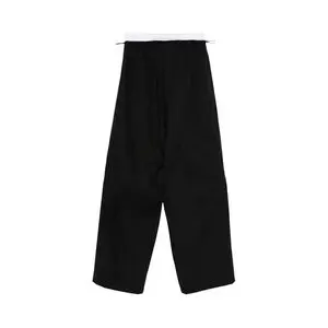 Alexander Wang Articulated Knee Logo Elastic Waistband Pants