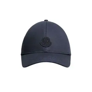 Moncler Baseball Cap With Logo - Blue