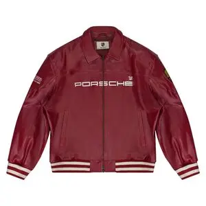 Aimé Leon Dore X Porsche 993 Turbo Leather Club Jacket