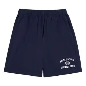 SPORTY & RICH Varsity Crest Gym Short