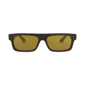 Gucci Square-frame Recycled Acetate Sunglasses - Brown