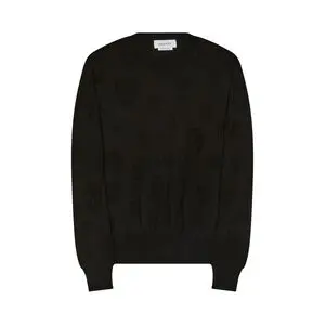 Alexander McQueen All Over Skulls Crewneck Sweater
