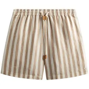 Kith Spun Silk Linen Stripe Kellen Short
