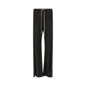 Rick Owens Wide Leg Drawstring Pants - Black