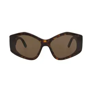 Balenciaga Cat Eye-frame Recycled Acetate Sunglasses - Brown
