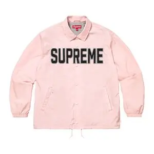 Supreme Spellout Coaches Jacket - Pink