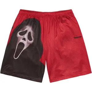 Supreme Ghostface Mesh Short - Red