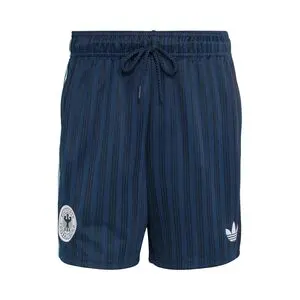 Adidas Germany Originals Striped Shorts - Blue