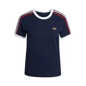 Adidas Originals 3-stripes Slim Tee - Blue