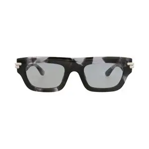Bottega Veneta Square-frame Sunglasses - Brown