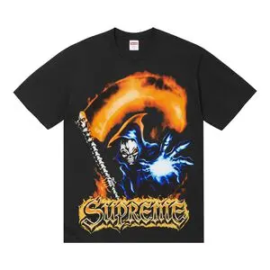 Supreme Grim Reaper Graphic T-shirt - Black