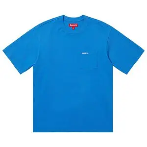 Supreme Supreme Short Sleeve Pocket Tee Blue