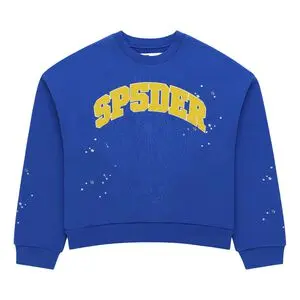 SP5DER Varsity Web Crewneck