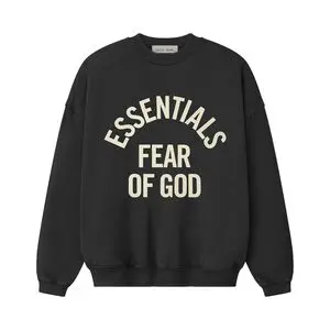 Fear Of God Crewneck Sweatshirt - Black